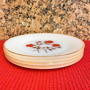 Termocrisa | Dining | Vintage Termocrisa Milk Glass Set Of 4 Floral ...